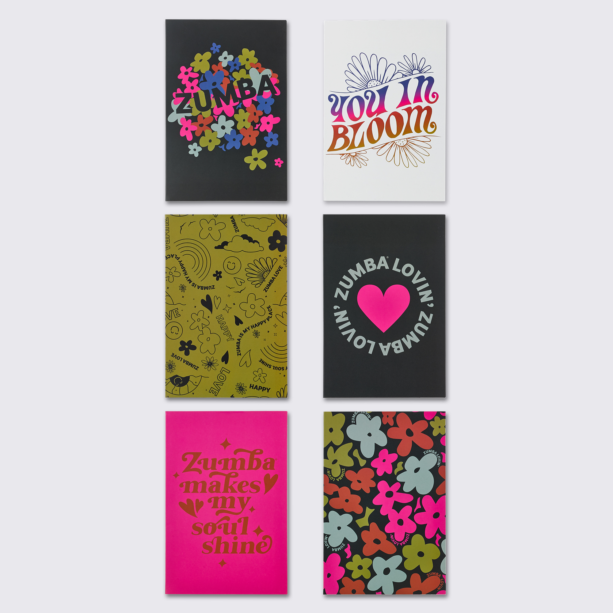 Zumba Lovin' Greeting Cards 6PK (萬用卡片，一組六入) | TWI Shop