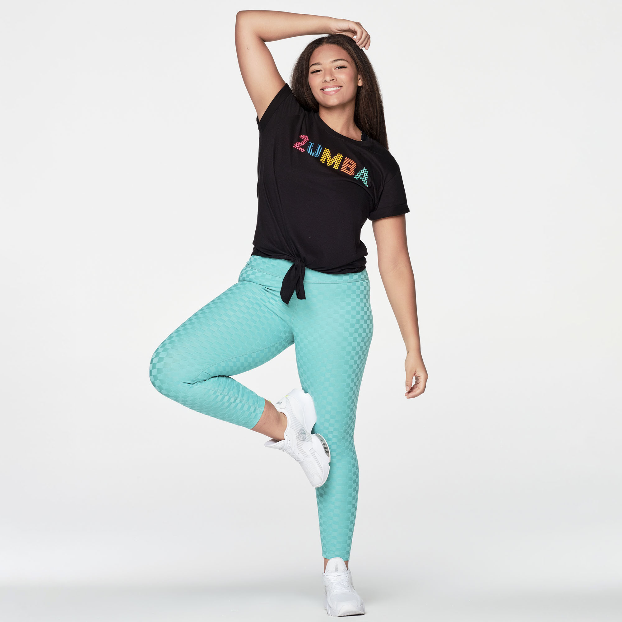 Zumba Resort High Waisted Ankle Leggings | TWI Shop