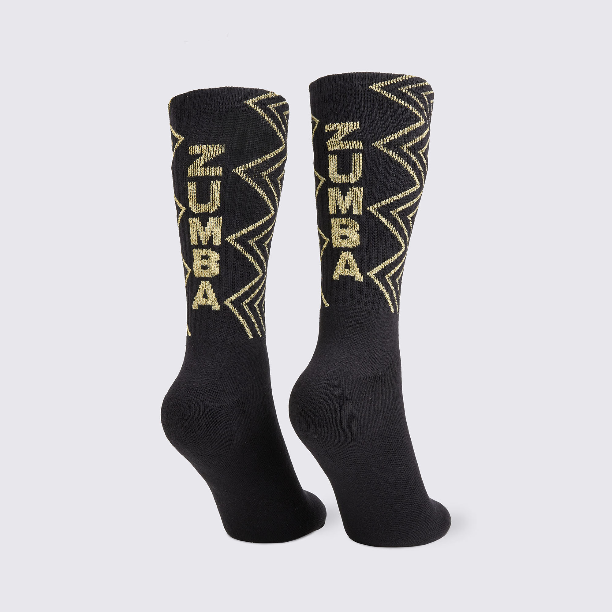 Zumba Holiday High Socks - Black | TWI Shop