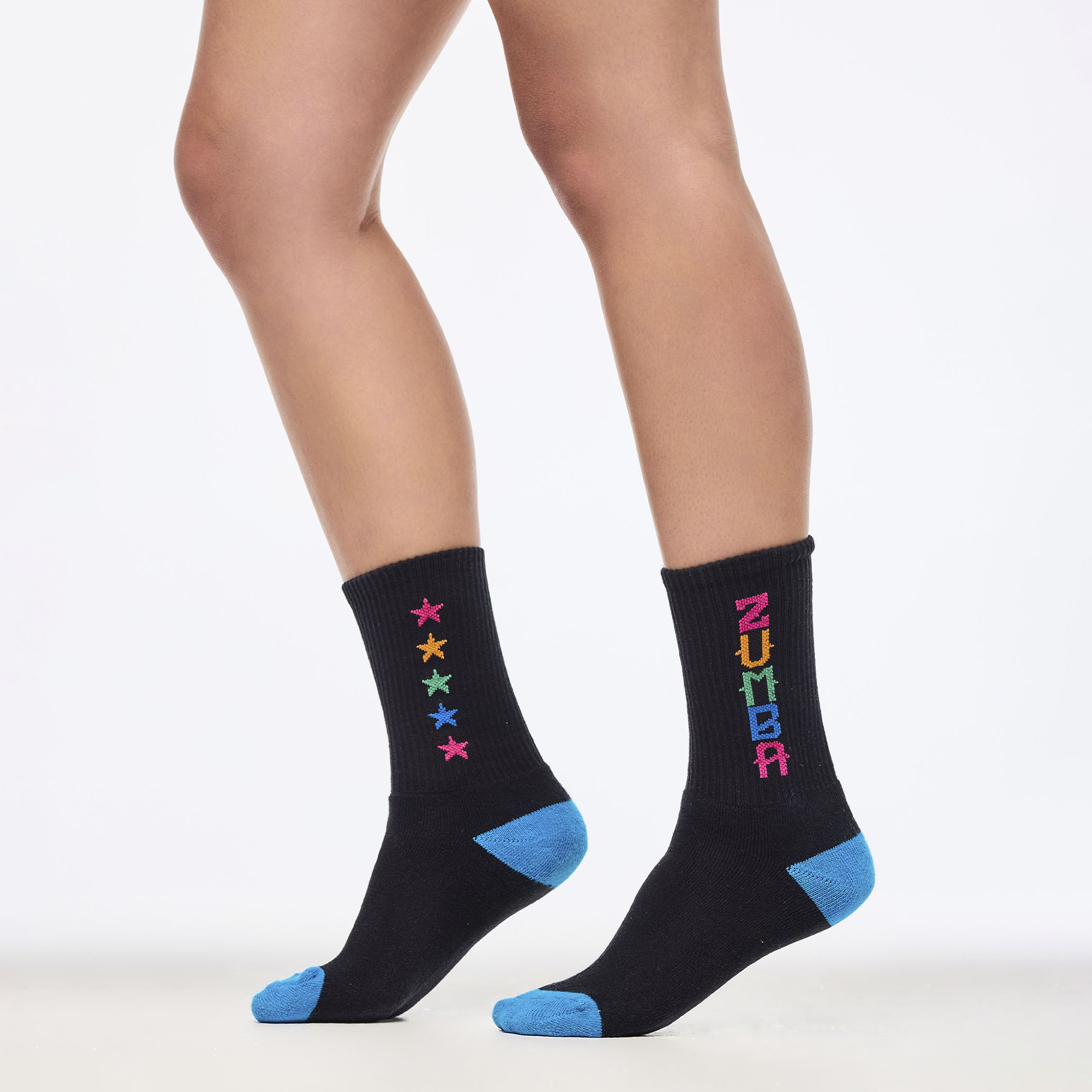 【Lucha Libre】Zumba Libre High Socks (黑色) | TWI Shop