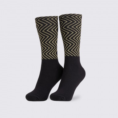 Zumba Holiday High Socks - Black | TWI Shop