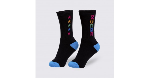 【Lucha Libre】Zumba Libre High Socks (黑色) | TWI Shop